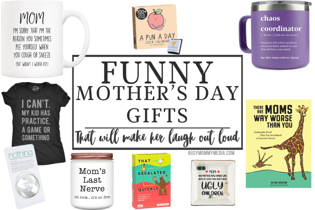 Funny Mother's Day Gifts That Will Make Her Laugh Out Loud