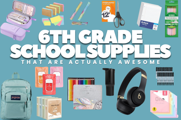 6th Grade School Supplies That Are Actually Awesome