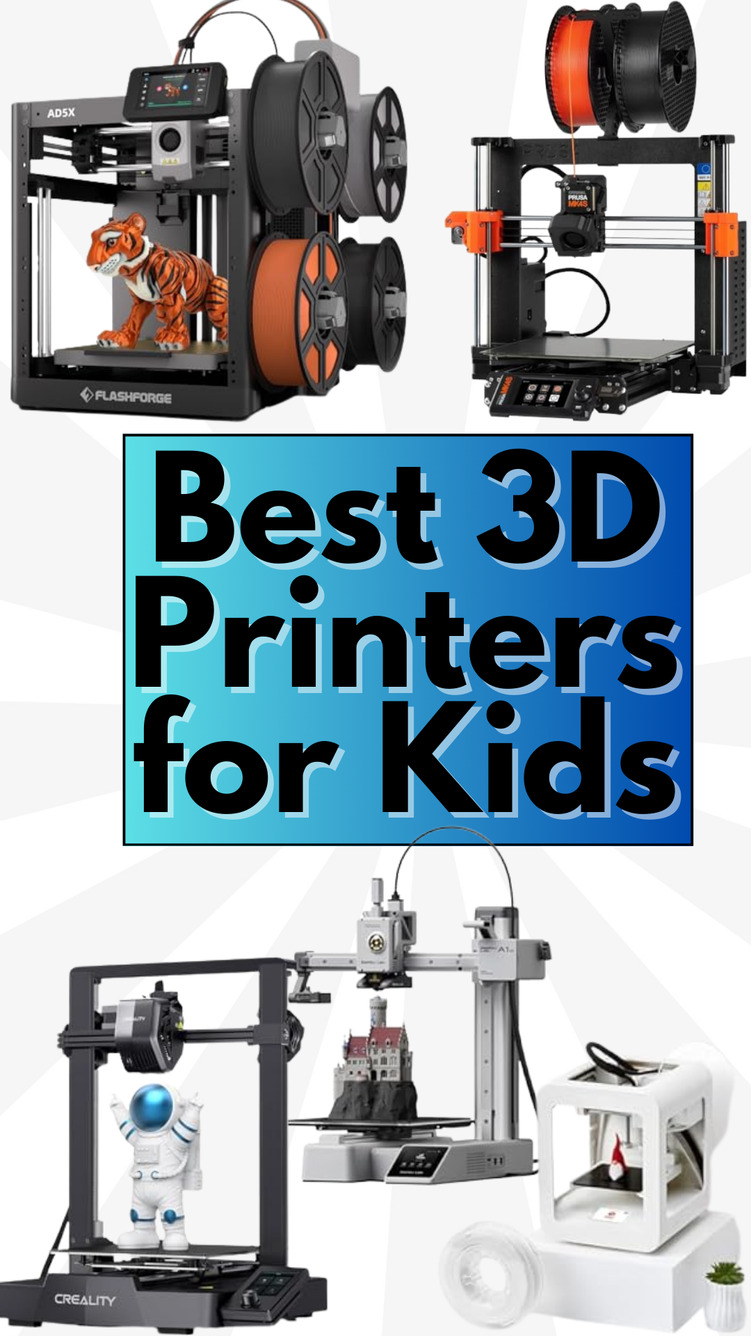 Best 3D Printers for Kids (2026): Safe, Easy Models for Beginners